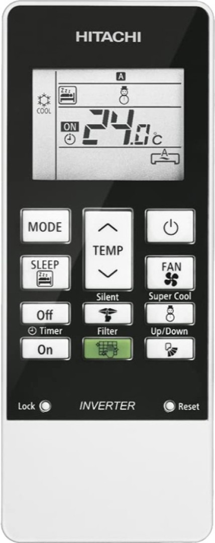 Hitachi Kiyora 5100X RSRG518HFEOZ1 1.5 Ton 5 Star Inverter Split AC ...