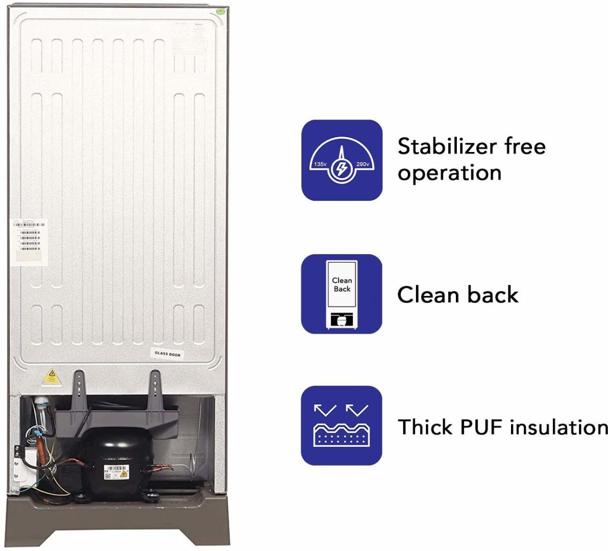 Haier HRD-2353PSG-P 215 Ltr Single Door Refrigerator Price ...