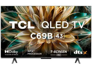 TCL 43C69B 43 inch UHD Smart QLED TV Price, Specifications & Features