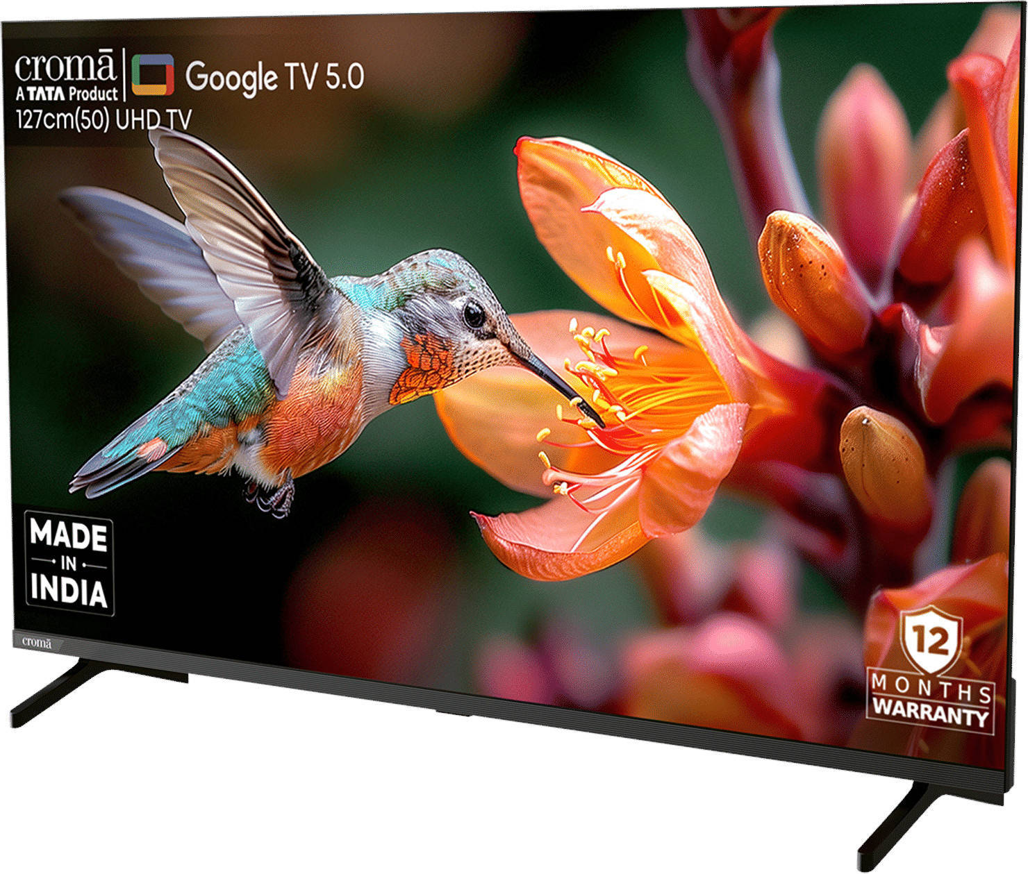 Croma CREL050UGL024650 50 inch UHD Smart LED TV Price, Specifications ...