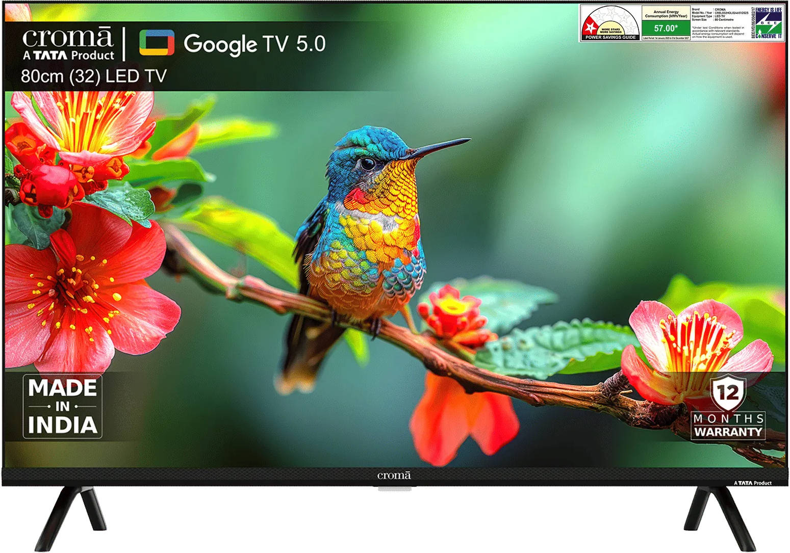 Croma CREL032HGL024651 32 inch HD ready Smart LED TV Price ...