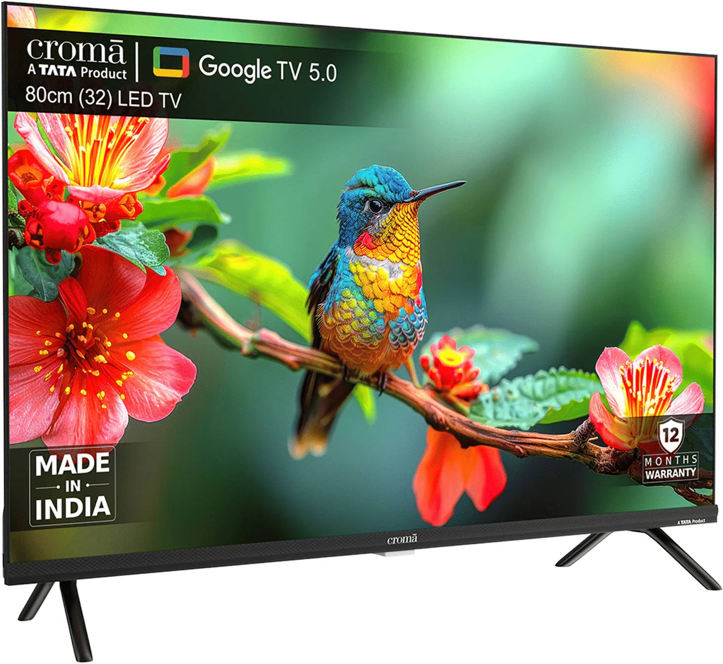 Croma CREL032HGL024651 32 inch HD ready Smart LED TV Price, Specifications & Features