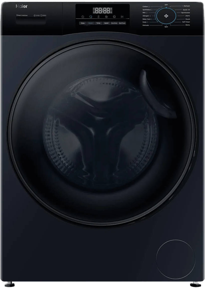 Haier 9 Kg Fully Automatic Front Load Washing Machine (HW90-DM14929ECBK ...