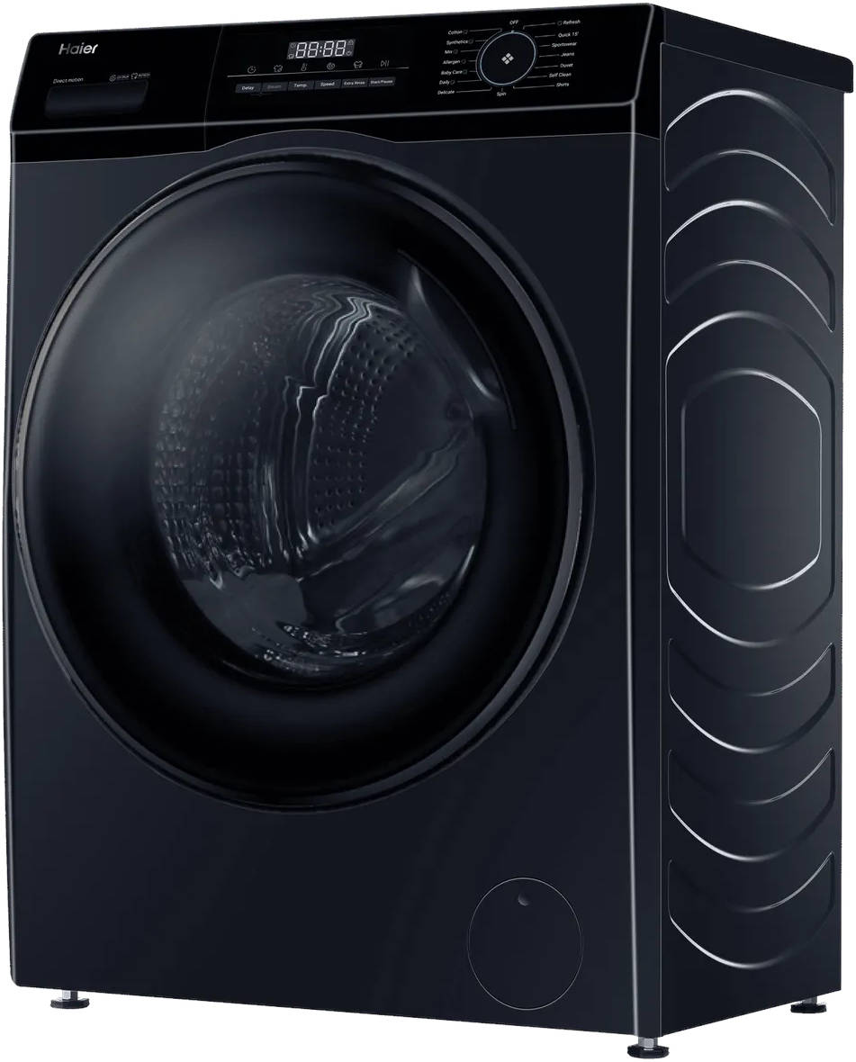 Haier 9 Kg Fully Automatic Front Load Washing Machine (HW90-DM14929ECBK ...