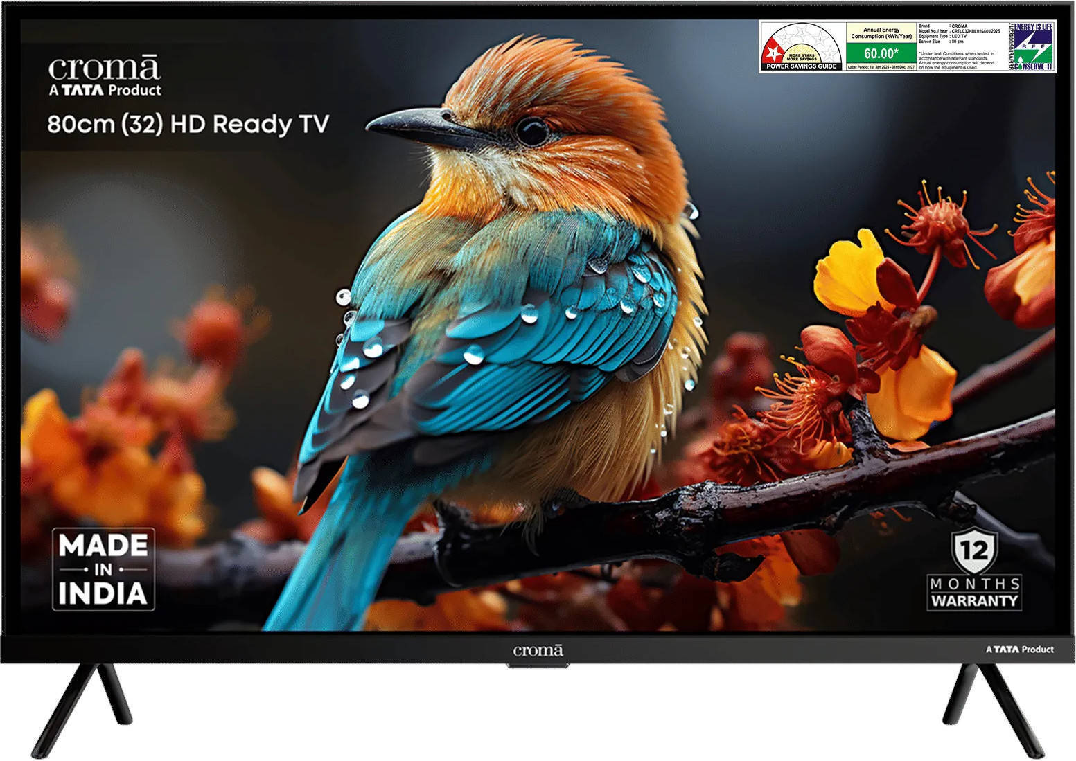 Croma CREL032HBL024601 32 inch HD ready Smart LED TV Price ...